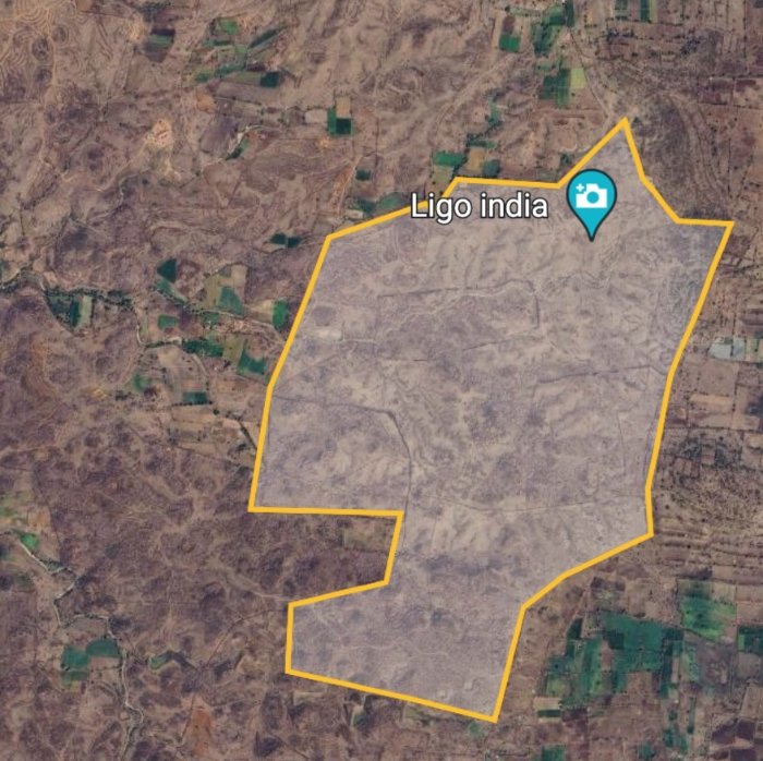Haldilal on Twitter: "Details on the LIGO India layout and site progress at Hingoli, Maharashtra ...