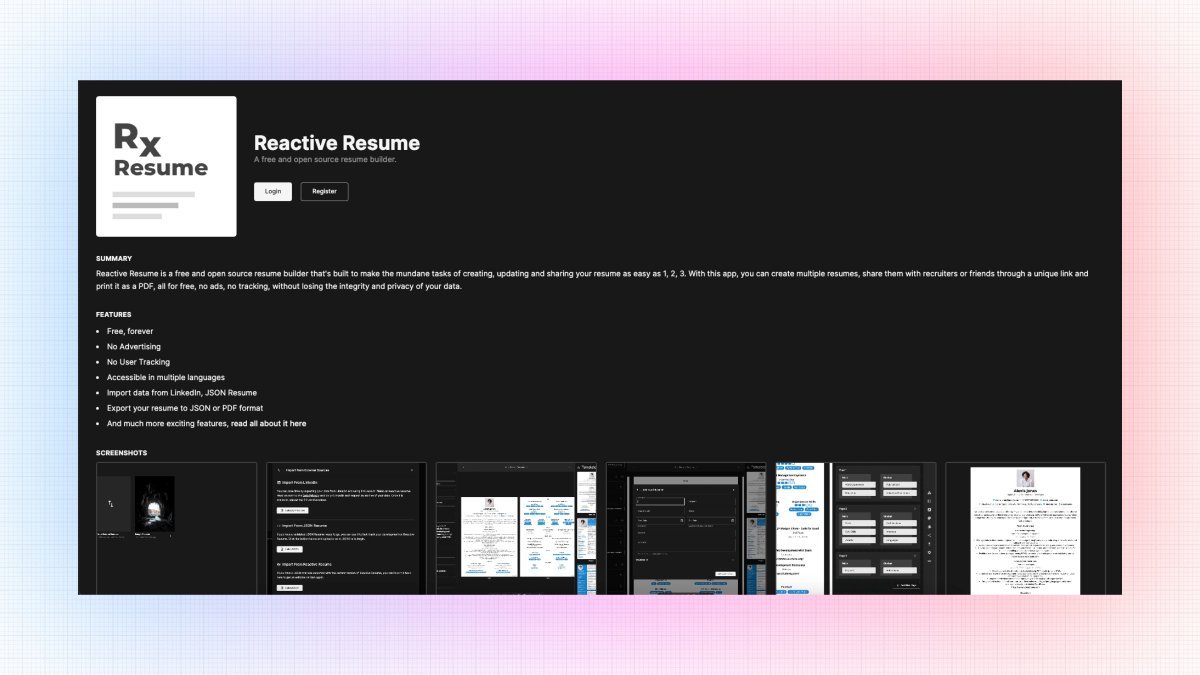 5 websites that will help you build your resume (for free): - Pratham ...