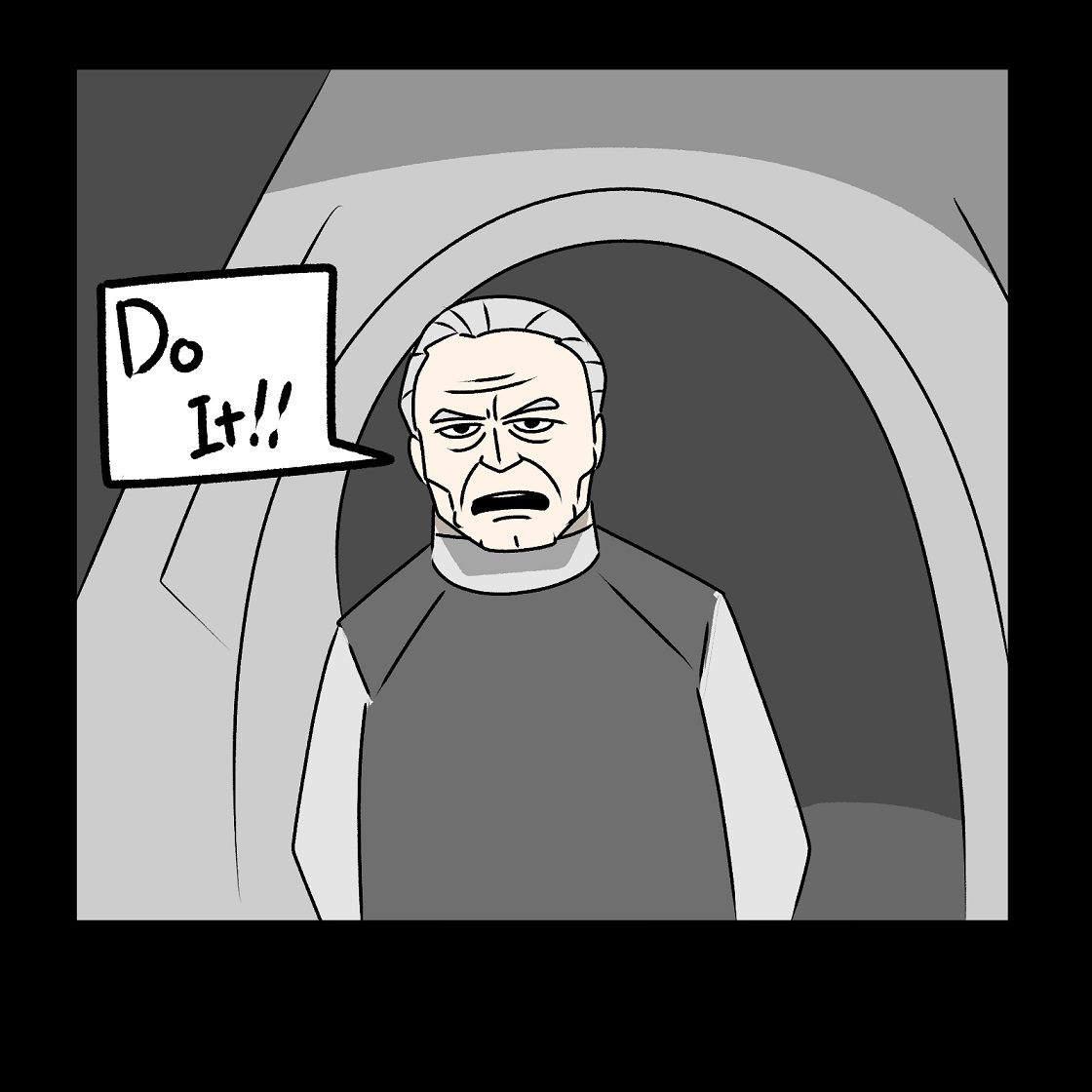 「暗黒面に堕ちた時のセルフちゃん 」mr Aの漫画