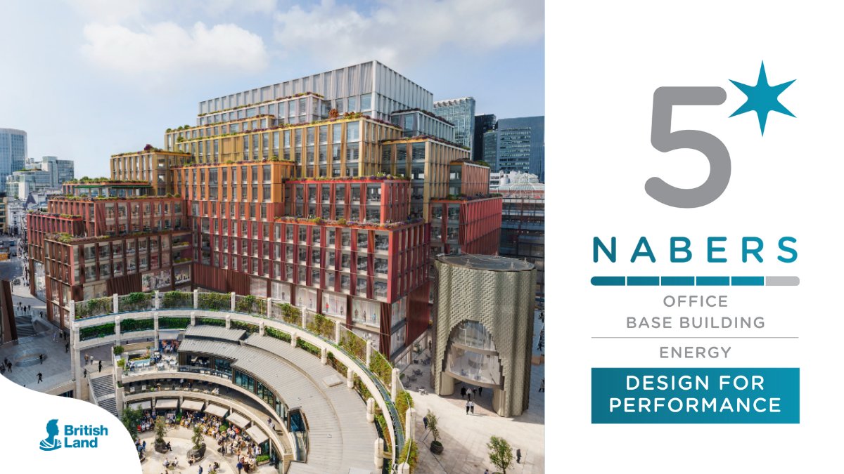 British Land PLC on Twitter: "We’re incredibly proud that 1 Broadgate has formally received a 5 ...