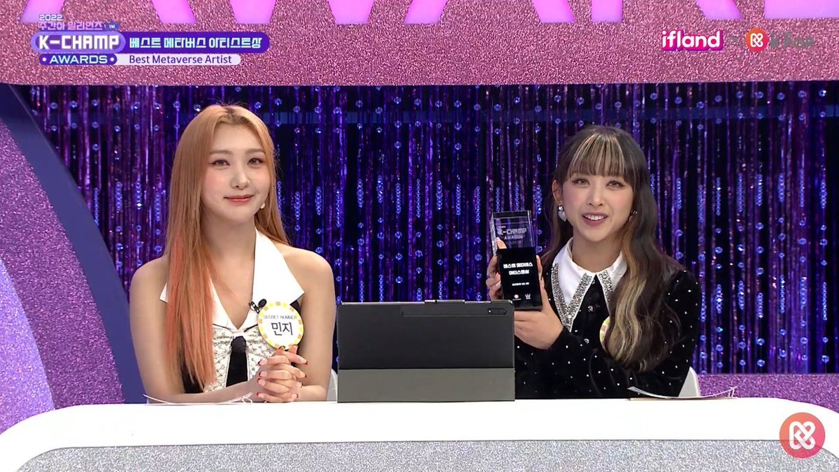 risc🌱 on Twitter: "Congratulation uri Secret Number dapet 2 Thropy dan 1 daging di K-champ award ...