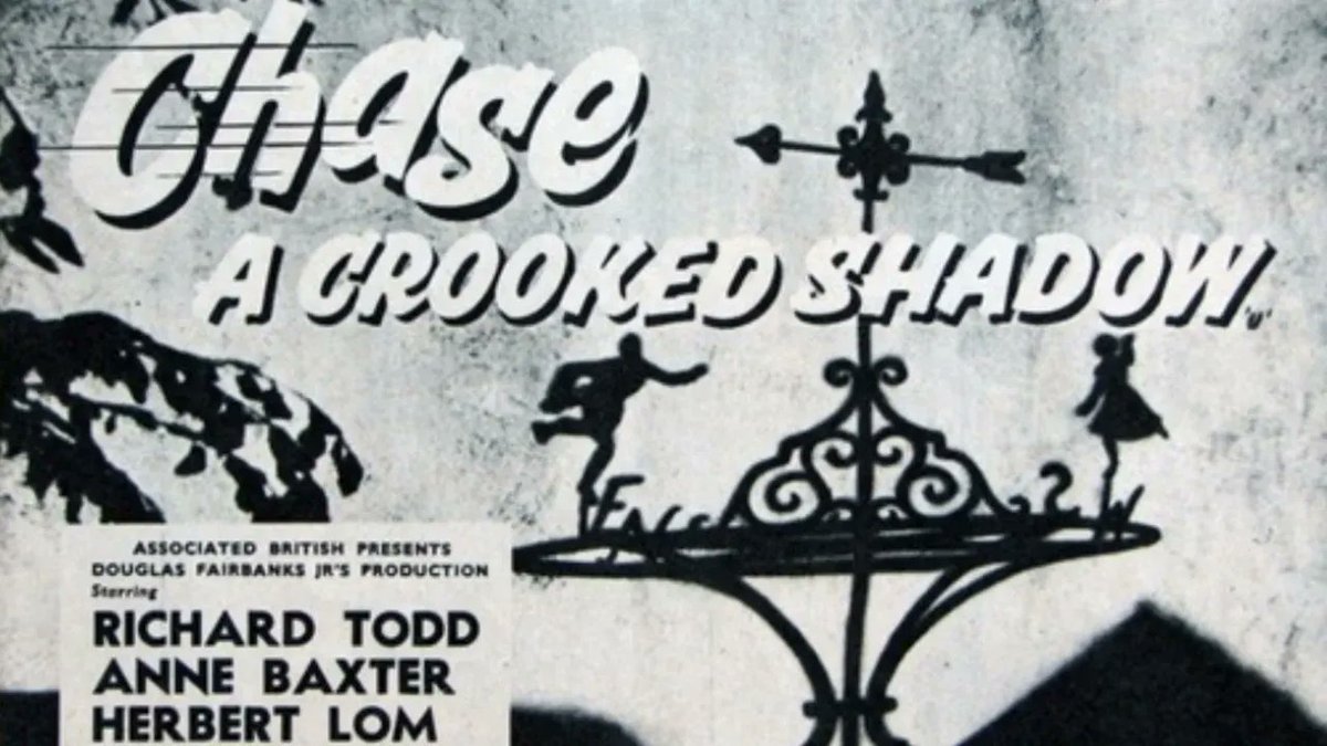 Talking Pictures TV on Twitter: "RT @TPTVEncore: CHASE A CROOKED SHADOW starring Anne Baxter ...