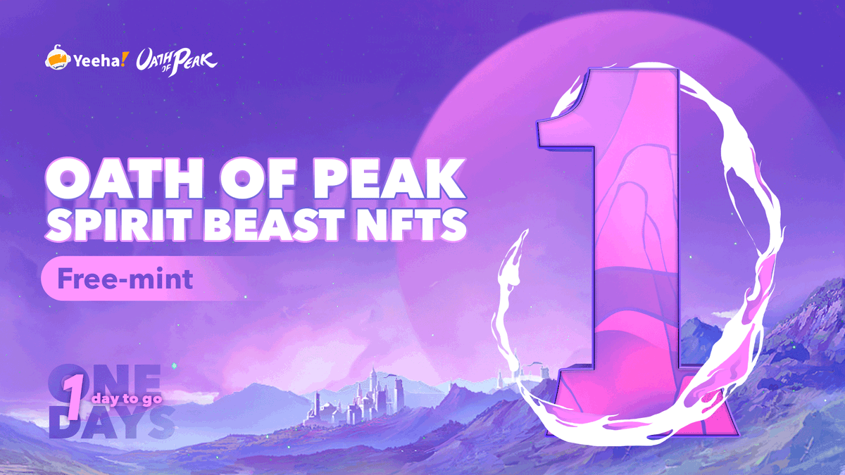 Yeeha Games on Twitter: "🌪️Today is the last day to prepare yourself for @OathOfPeak Free mint ...