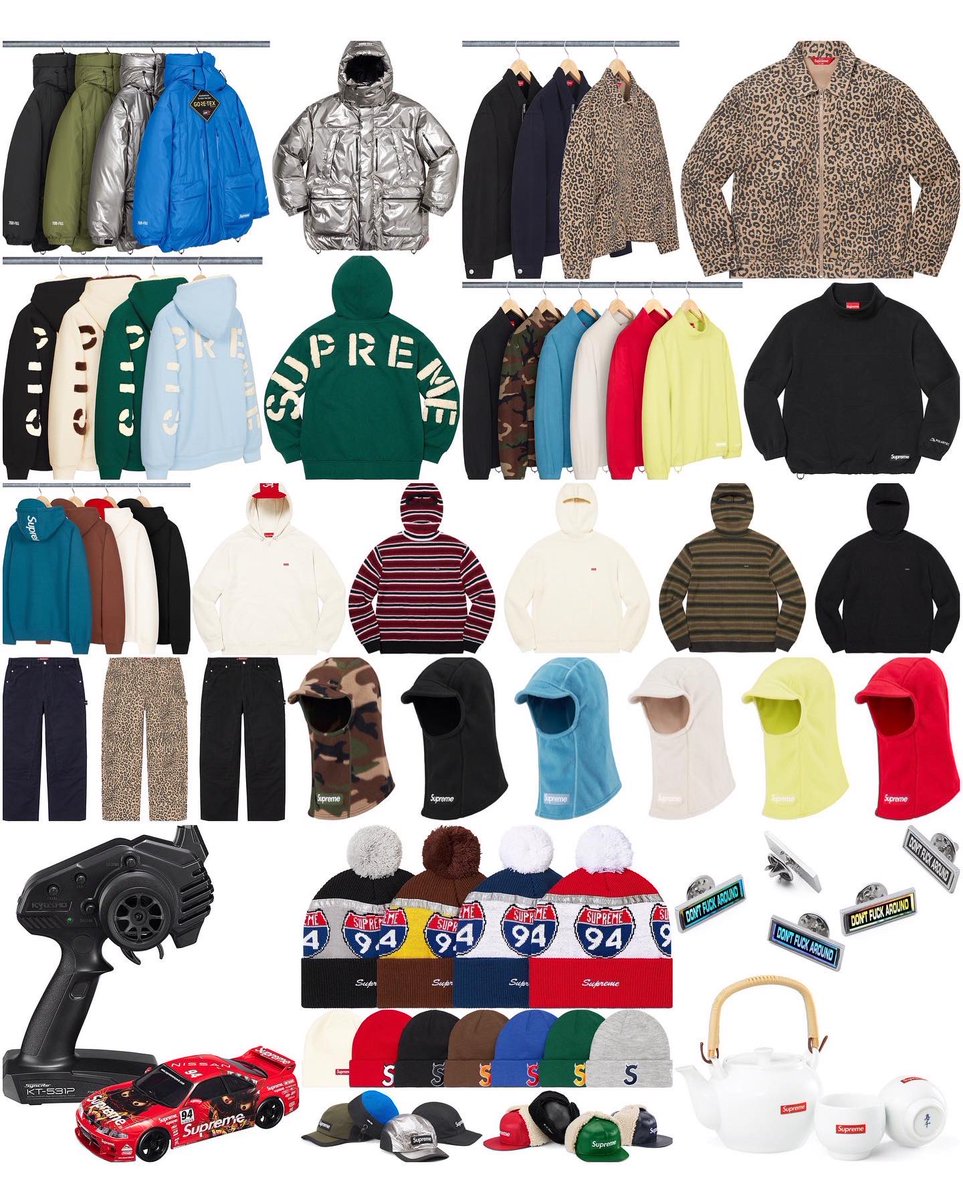 Dropsbyjay On Twitter Supreme Week 17 Droplist Spyder Rc Car Tea