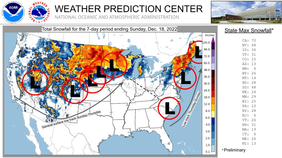 NWS Weather Prediction Center on Twitter: "Here is the preliminary ...