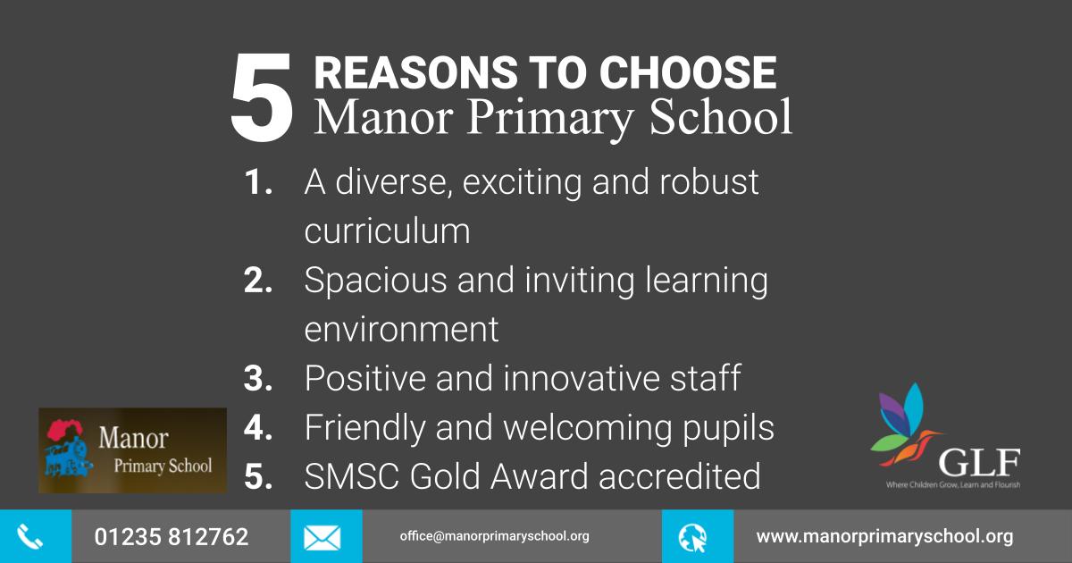 Welcome to Manor Primary School