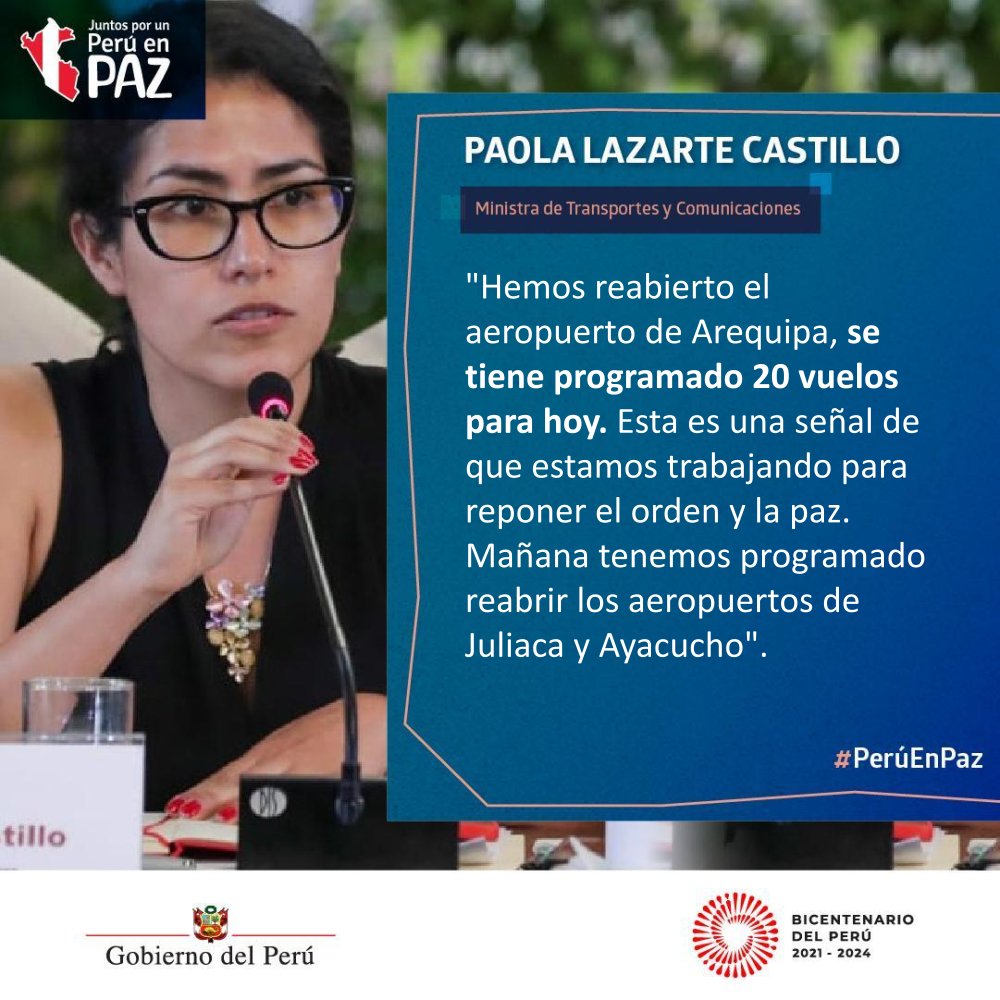 Ministerio De Transportes Y Comunicaciones On Twitter Arequipa La