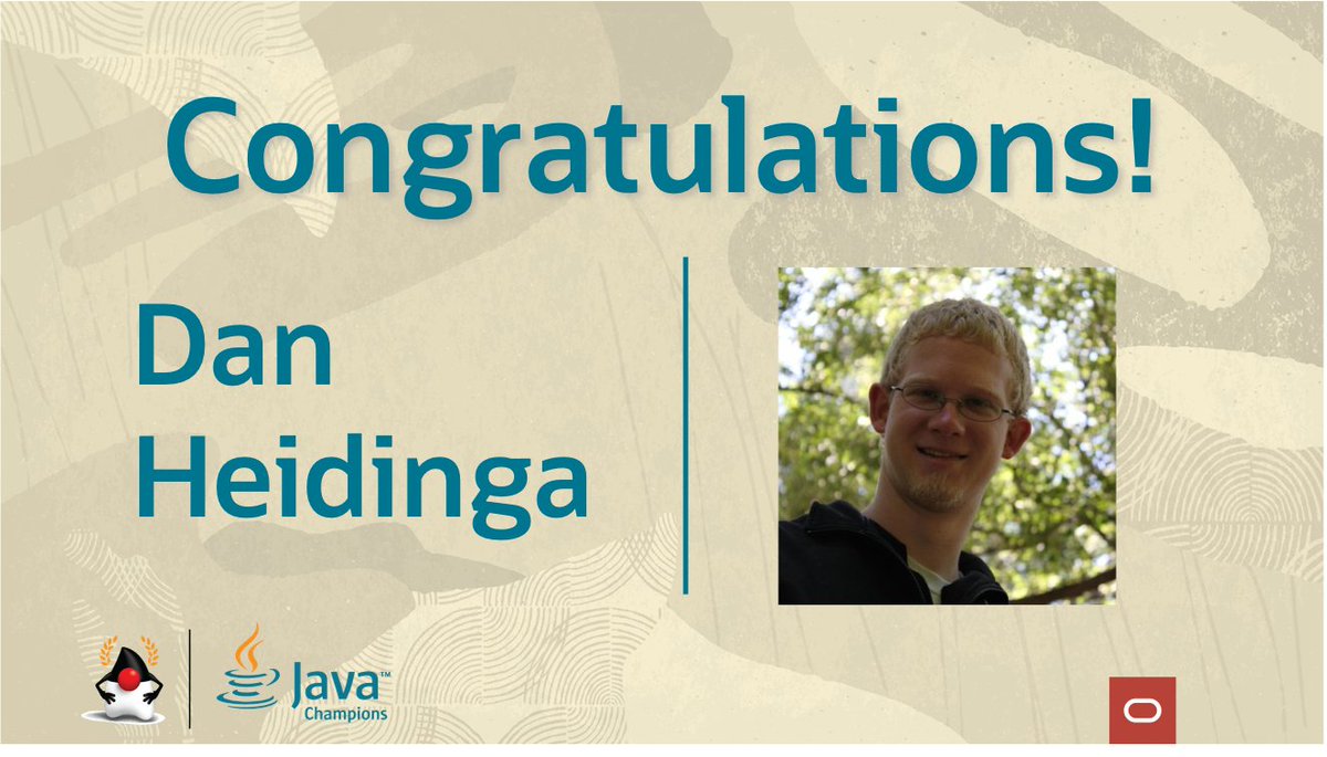 Java Champions On Twitter Congratulations To New Java Champion