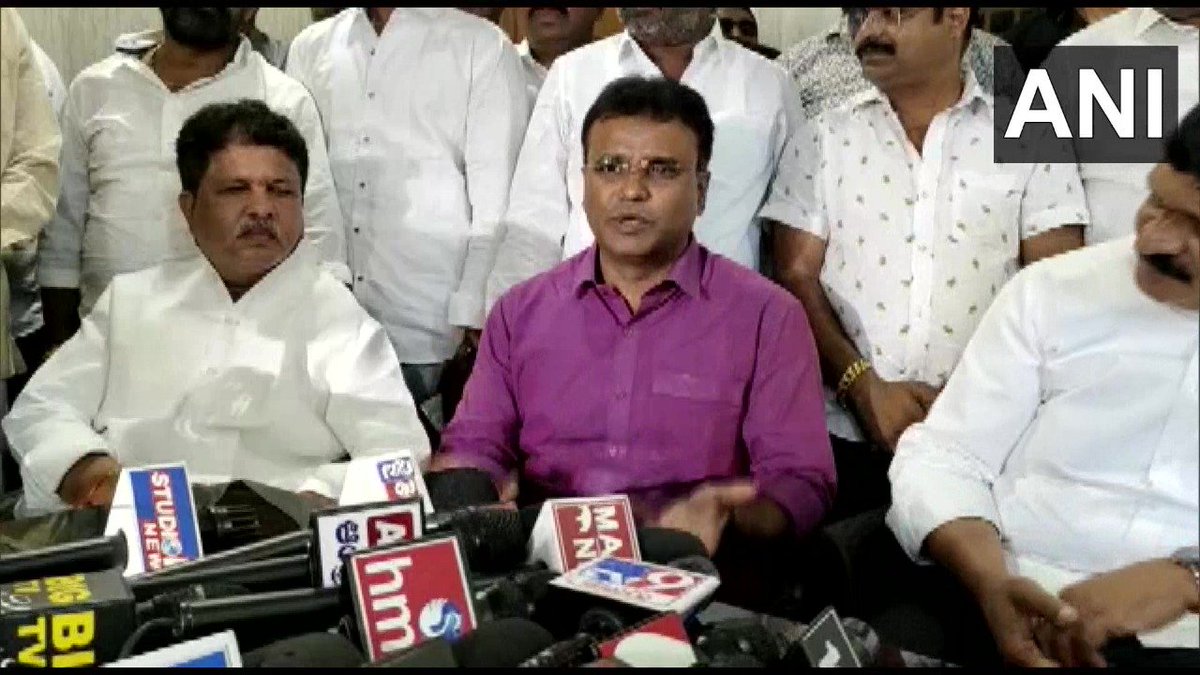 ANI on Twitter: "Hyderabad, Telangana | Five MLAs of BRS party held a meeting at BRS MLA ...