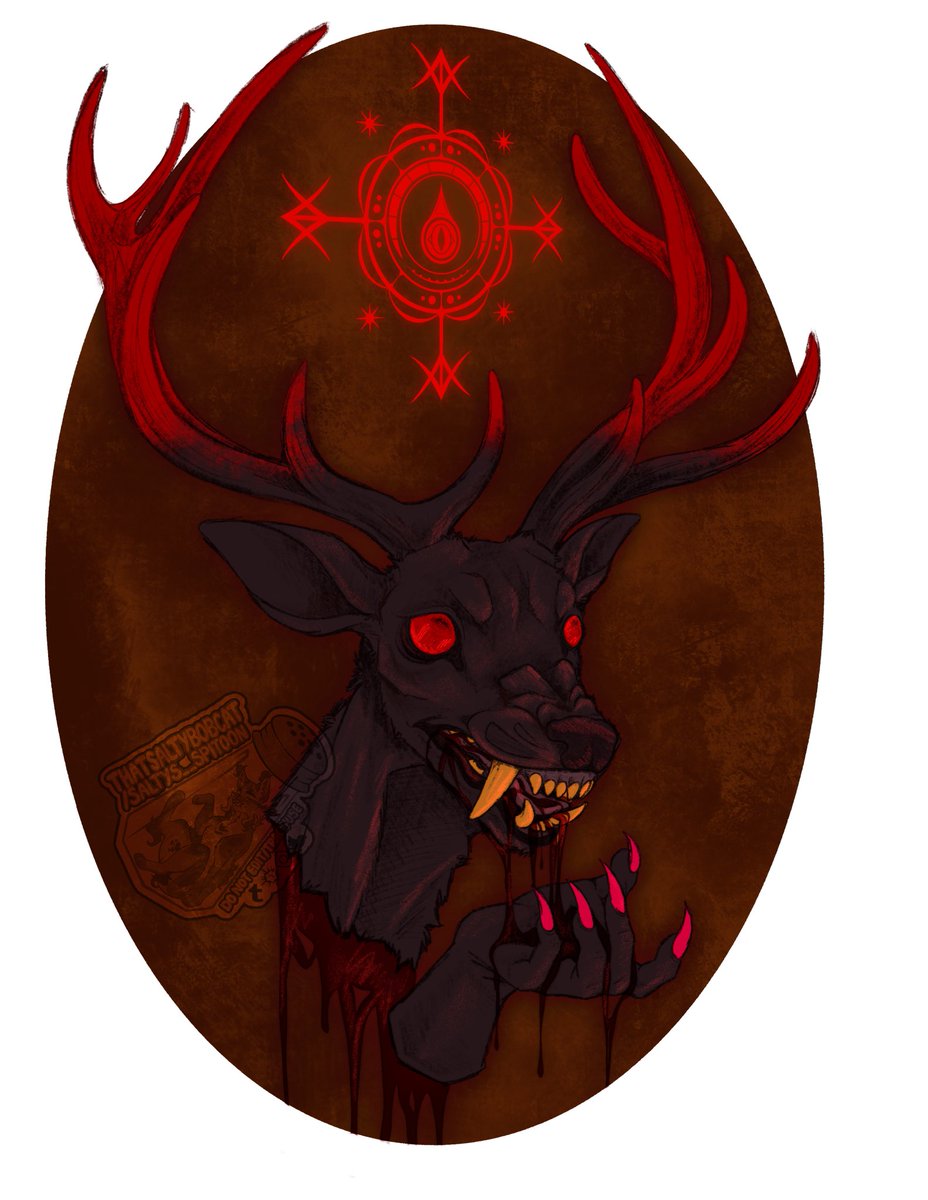 ๐๐ฉ Angel Dust ๐ฉ๐ On Twitter Rt Thatsaltybobcat Thats A Weird Looking Deer Alastor