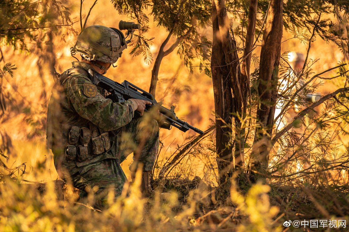 PLA squad practicing maneuvers in wooded areas A one-stop-shop thread🧵 ...
