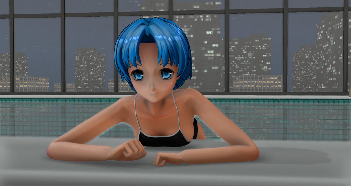 yasu_com3d2_SS on Twitter: "昨日の水着姿・プールのままで撮影続行… 既にグラビア…w ※実は胸潰すのに若干苦戦しましたw というわけで本日のやるやらはっじめまーす"