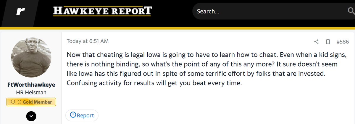 Message Board Geniuses on Twitter: "#Iowa appears to be losing a recruit to #Alabama. # ...