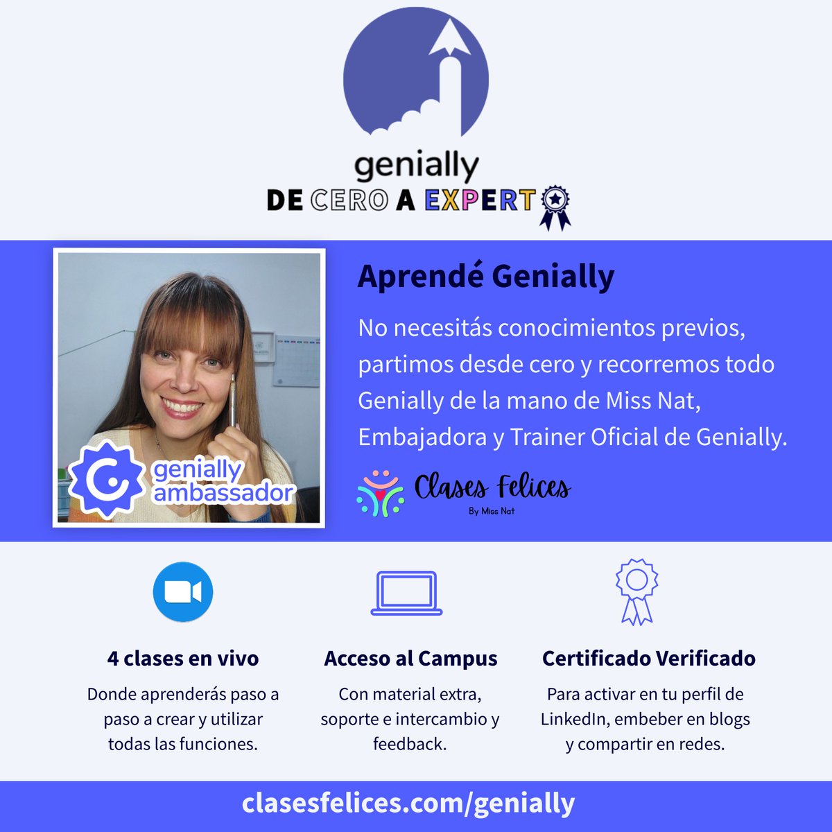 Genially (Español) on Twitter: "RT @clasesfelices: 🏆 TU 2023 #GENIALLY 🏆 Te voy a convertir en ...