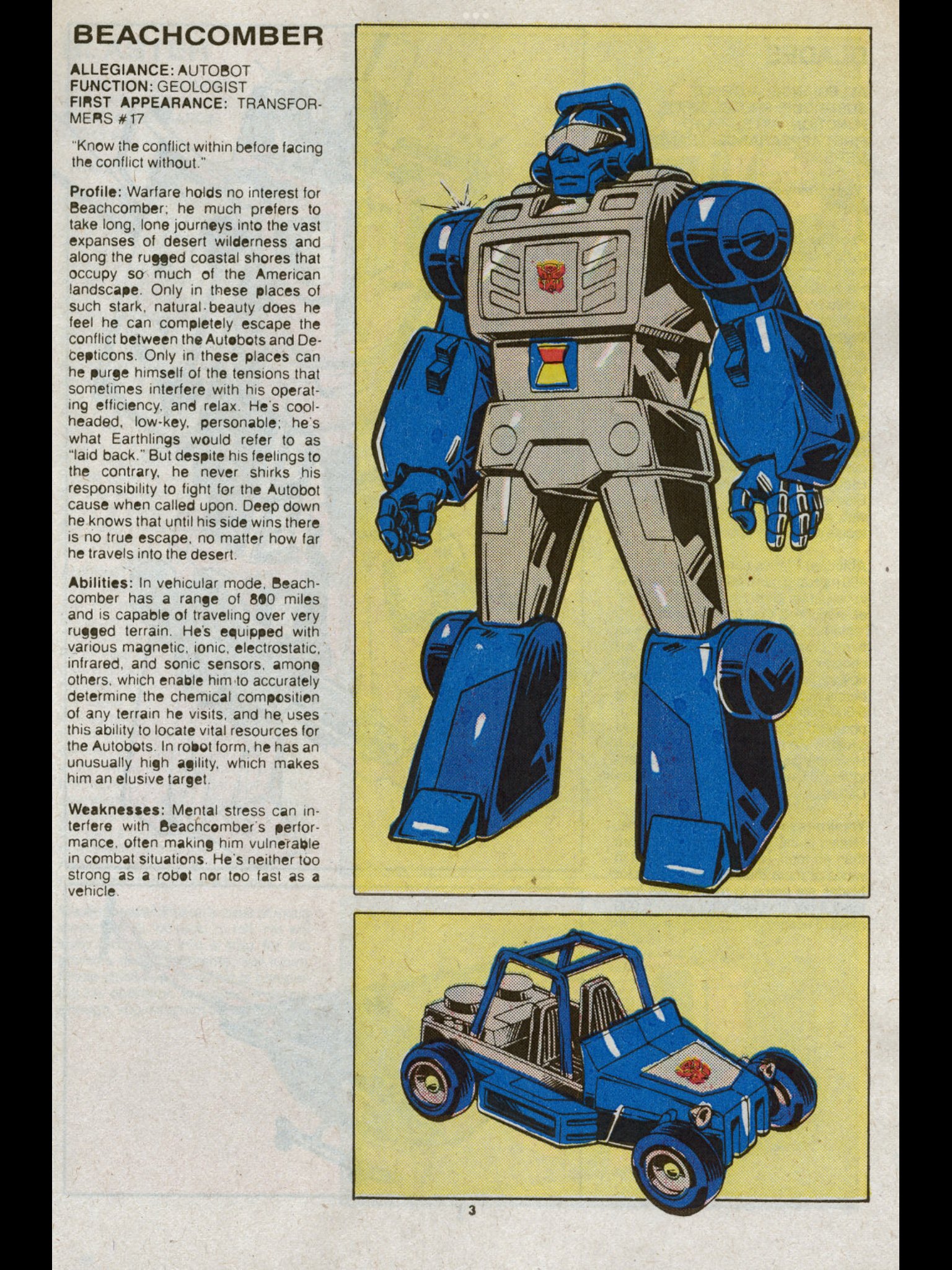 Beachcomber (G1) Teletraan I: The Transformers Wiki Fandom, 46% OFF
