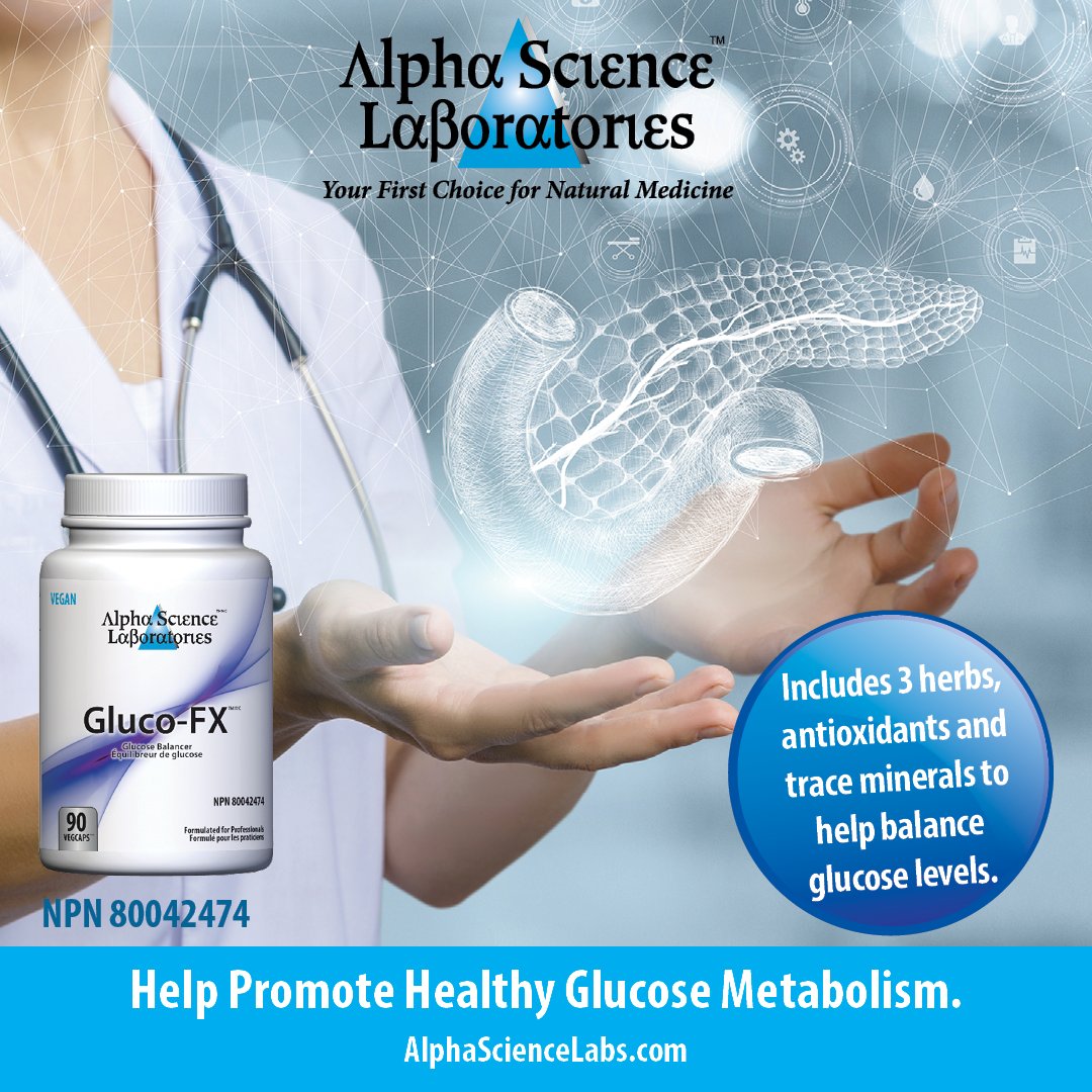 Alpha Science Laboratories on Twitter: "Help promote healthy #glucose #metabolism with #GlucoFX ...