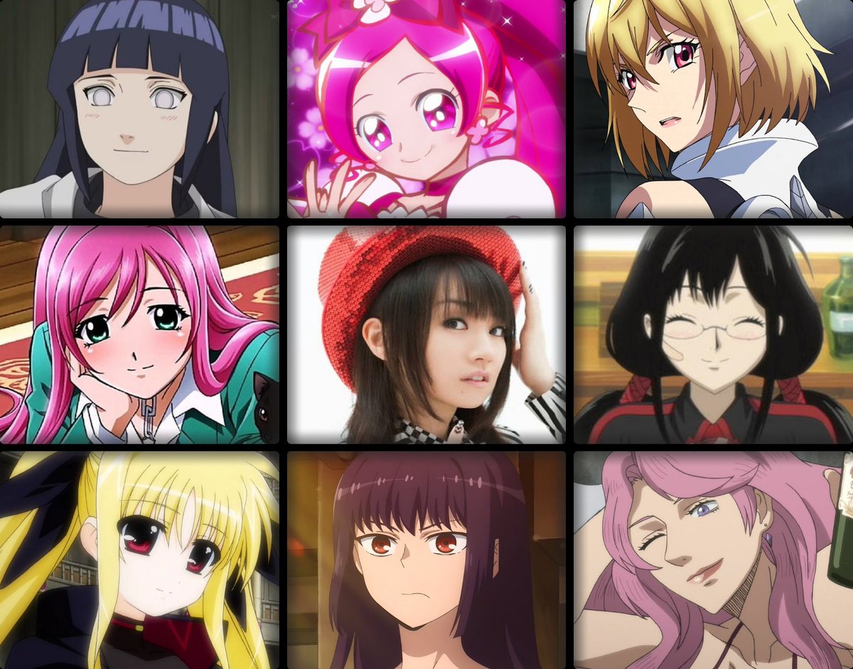 Nana Mizuki Characters Nana Mizuki Characters