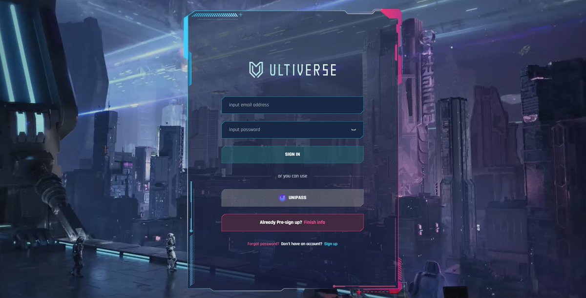 Ultiverse on Twitter: "📣Registration for the Ultiverse account has begun! Ultiverse account is a ...