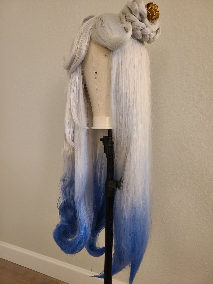 「Eve / Visual Prison Wig 💙 ️ Base from @」|v eidenge 💫💎💙のイラスト