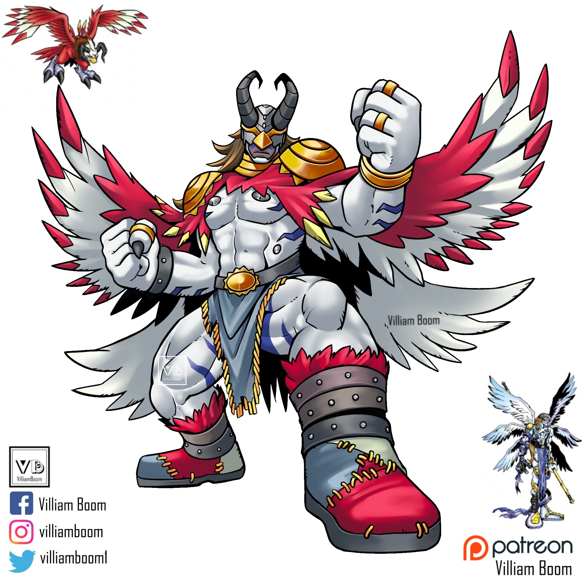 Angemon And Angewomon Dna Digivolve