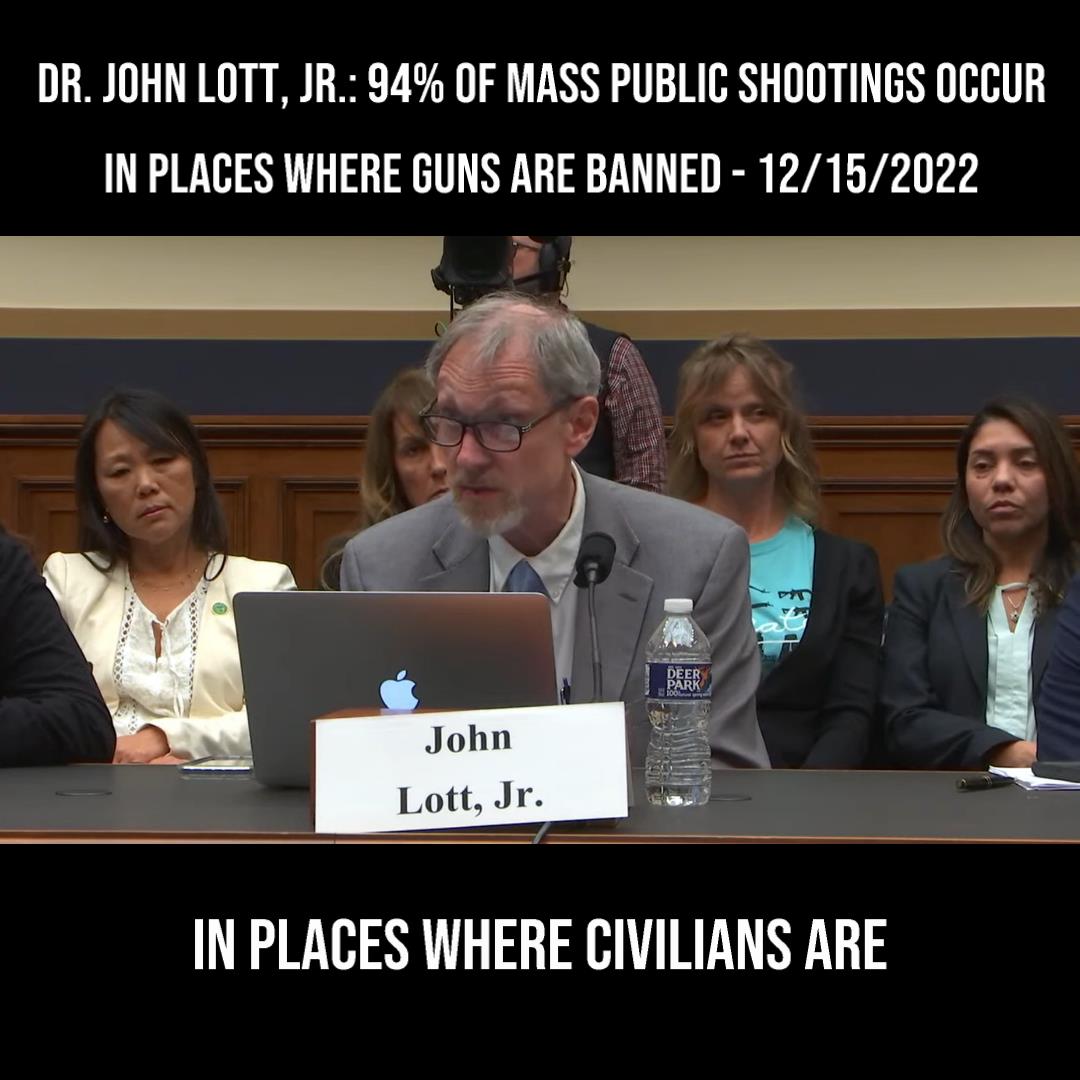 Thomas Massie on Twitter: ""94% of the mass public shootings occur in places where civilians are ...