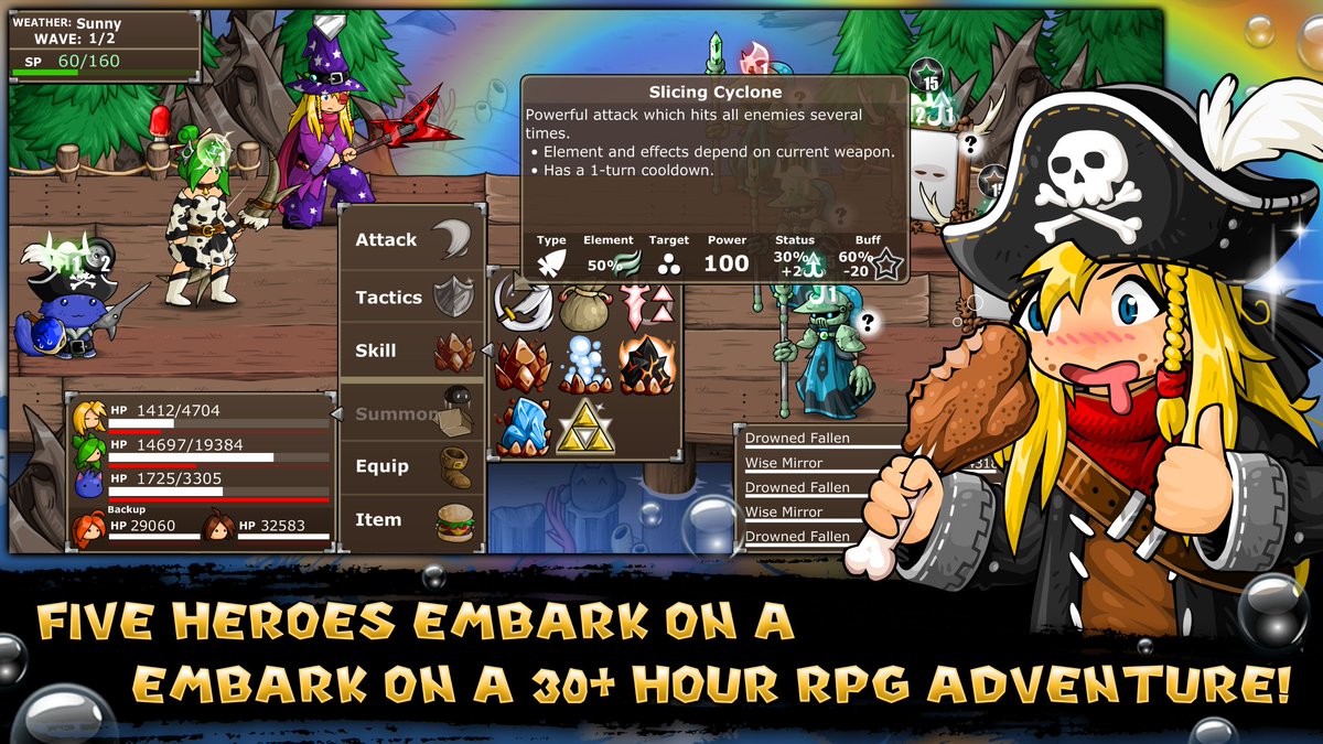 Matt "Kupo" Roszak on Twitter: "Epic Battle Fantasy 5 is live and free-to-play on iOS. Please ...
