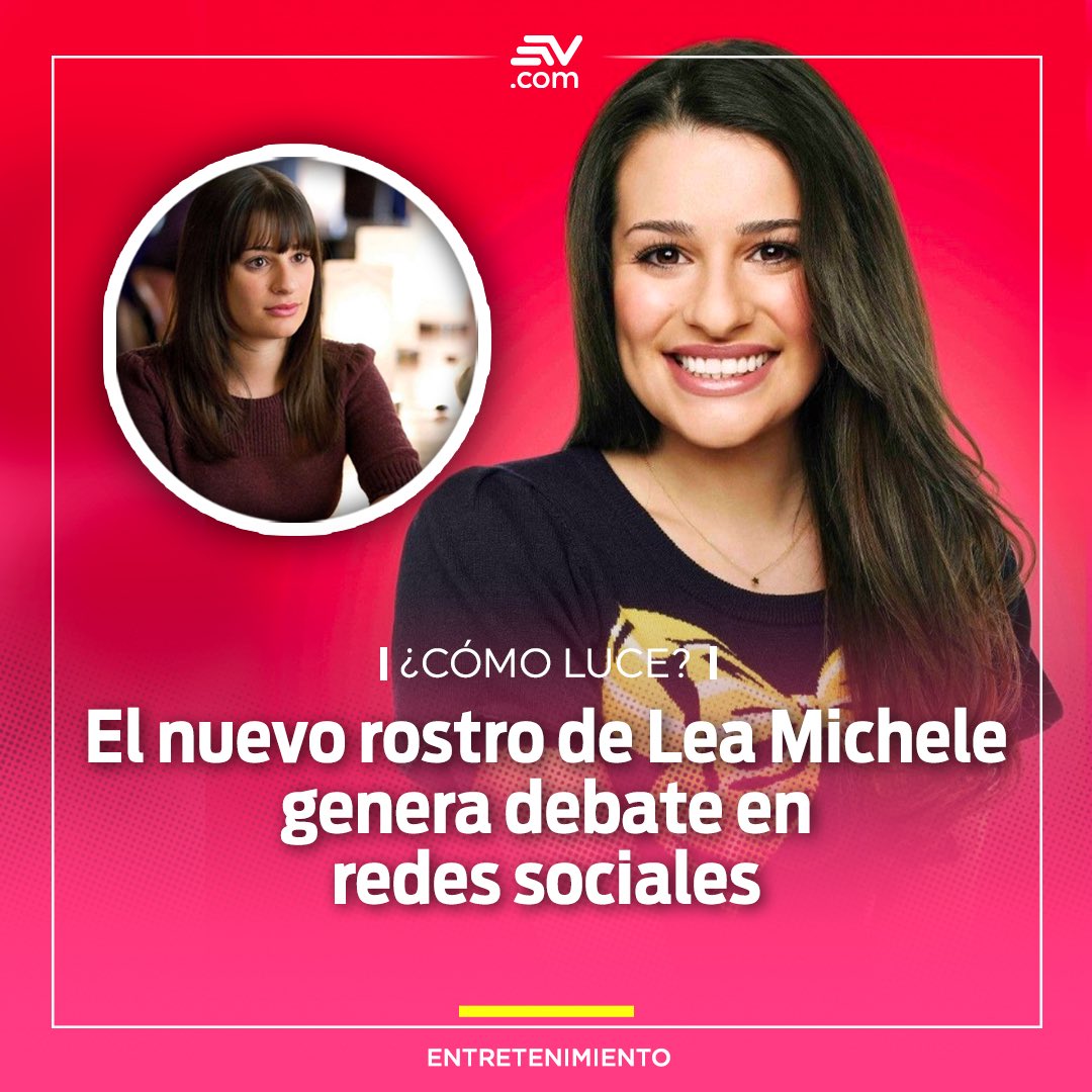🙃 La actriz Lea Michele causó sorpresa en redes sociales debido a lo ...