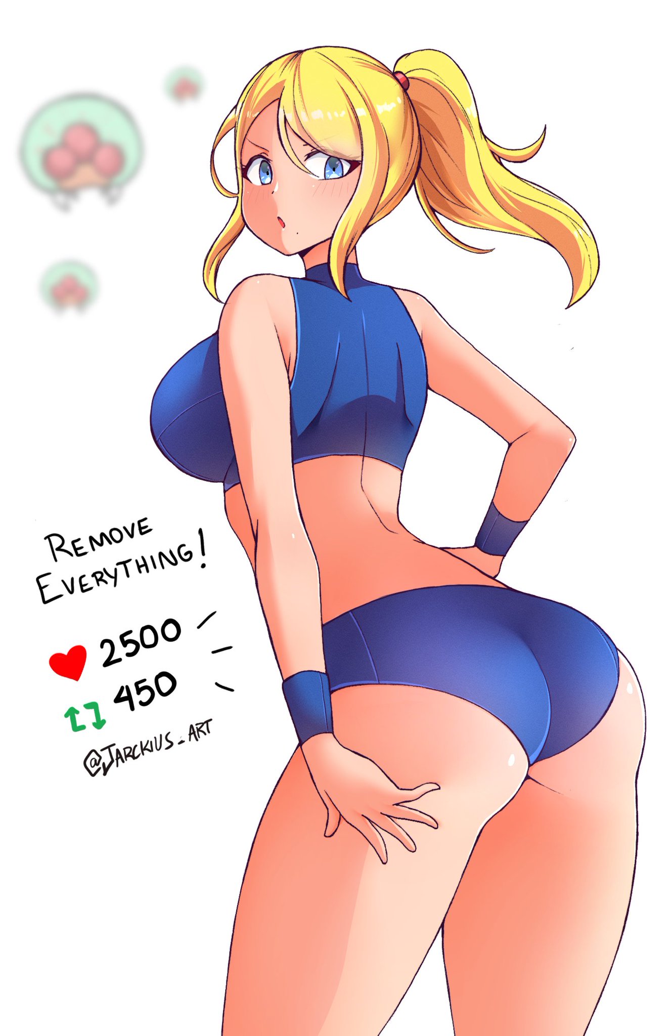 Jarckius Art on Twitter: "Finally, Strip Game Part 4! 🍑 #stripgame #Metroid #Samusaran https://t ...