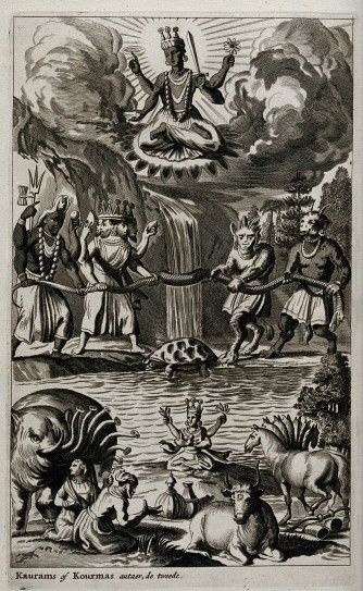 The Churning of the Ocean of Milk: An Esoteric Allegory of the ...