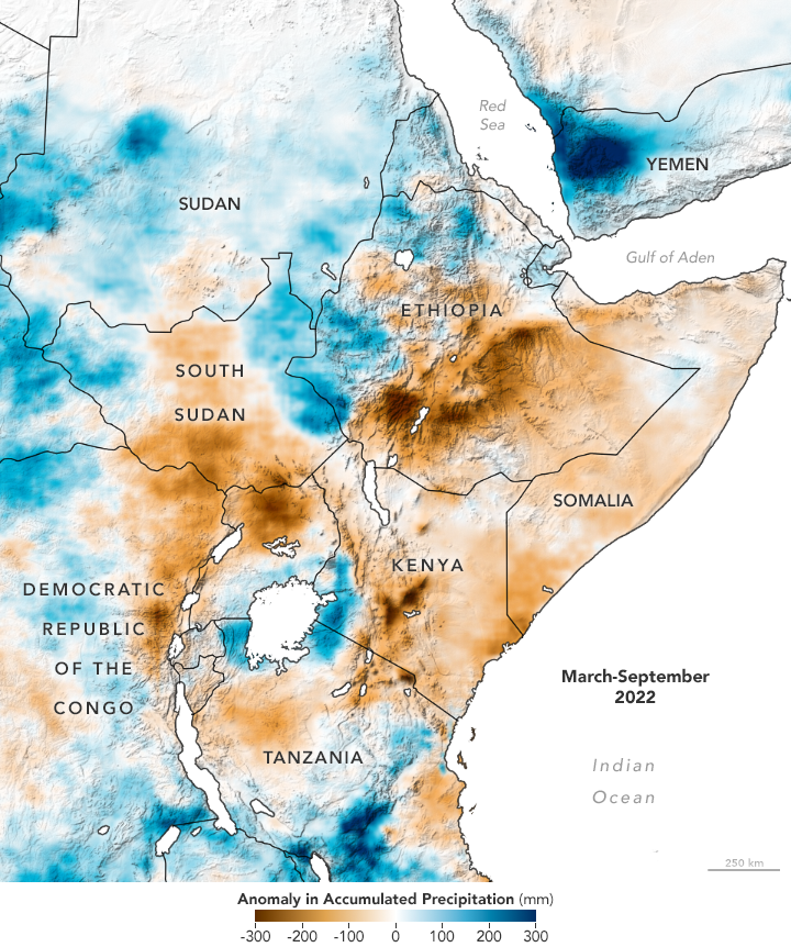 The most severe drought on record threatens the Horn of Africa with ...