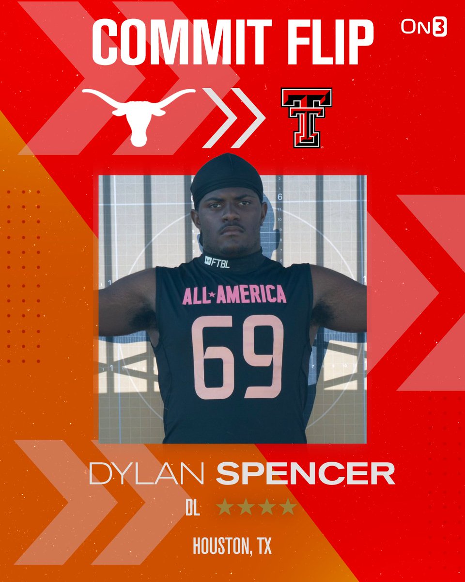 Thorsten Scott Washburn on Twitter: "RT @On3Recruits: 🚨BREAKING🚨 4-star DL Dylan Spencer has ...