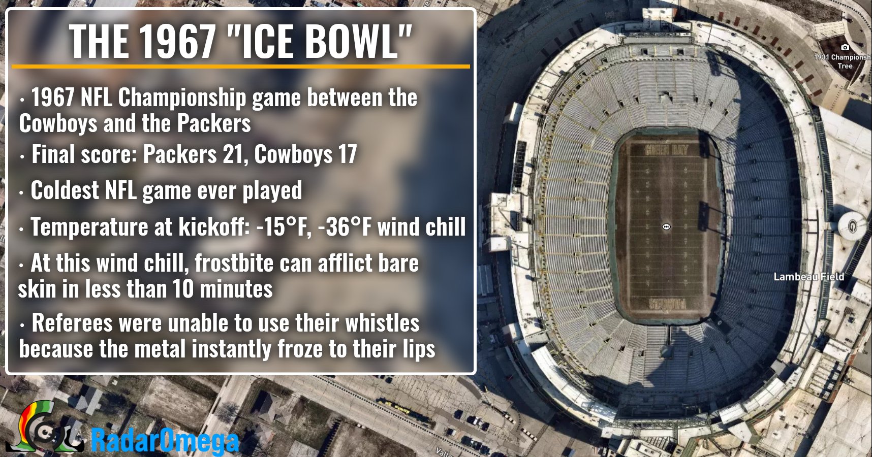 Ice Bowl Lambeau Field