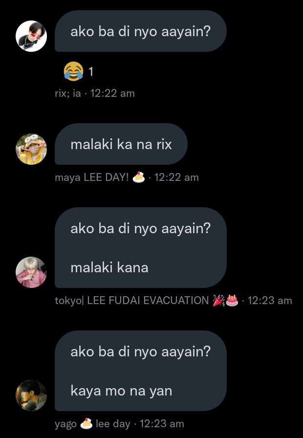 rix; ia on Twitter: "ginanon lang ako, payag kayo oomfs?"