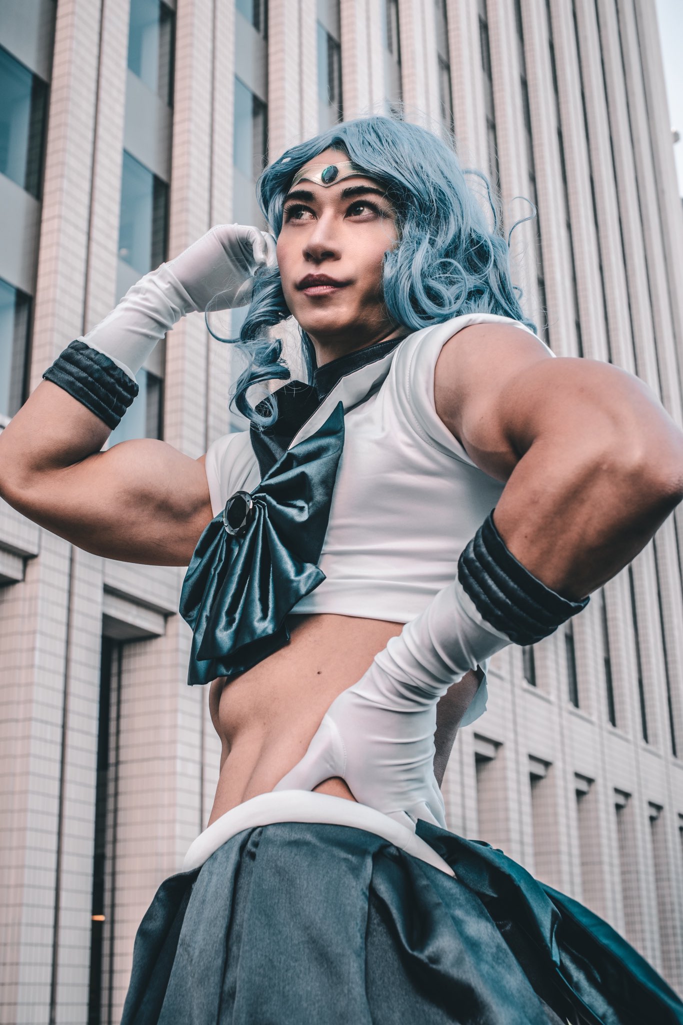 Sosuke on Twitter: "#今年一番気合い入れて作ったコスプレ衣装見せて そらもうコレよ 三頭筋辺り頑張ったんよ https://t.co/RhSDYqeloO" / Twitter