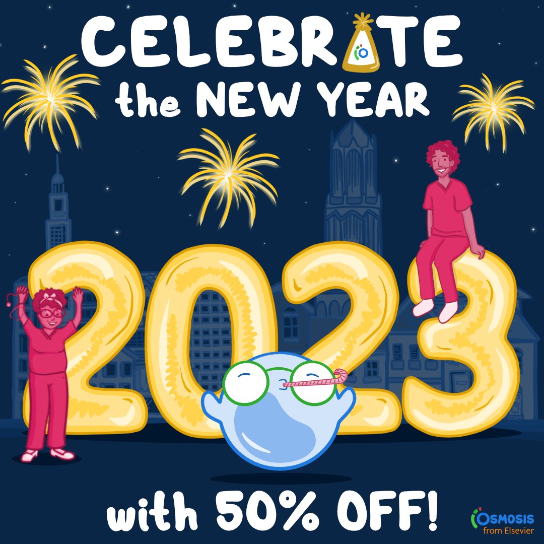 Osmosis from Elsevier on Twitter: "Set yourself up for success in the New Year with 50% off ...