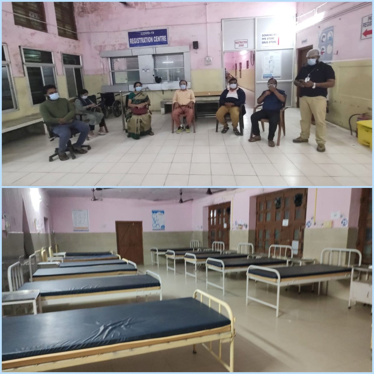 Collector & DM, Malkangiri on Twitter: "Mock Drill for emergency response for handling #COVID-19 ...