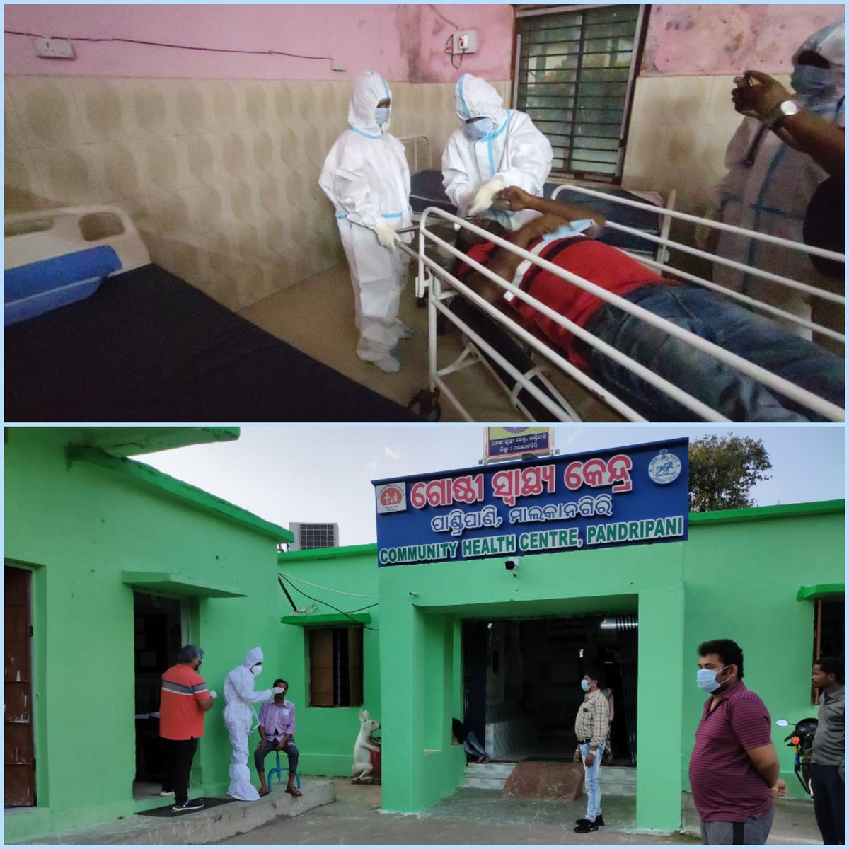 Collector & DM, Malkangiri on Twitter: "Mock Drill for emergency response for handling #COVID-19 ...