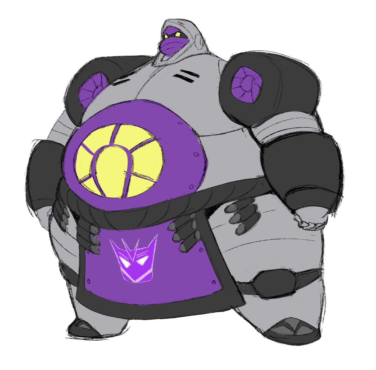 「Rough idea of Sumo Nightbird (bomber alt」|Jeetdohのイラスト