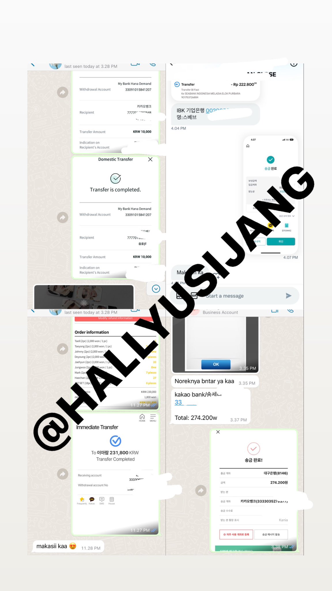 FIRSTHAND| CO WEB| CO WV| TF WON | Jastip KR 12.55 on Twitter: "Jasa transfer won juga masi on ...