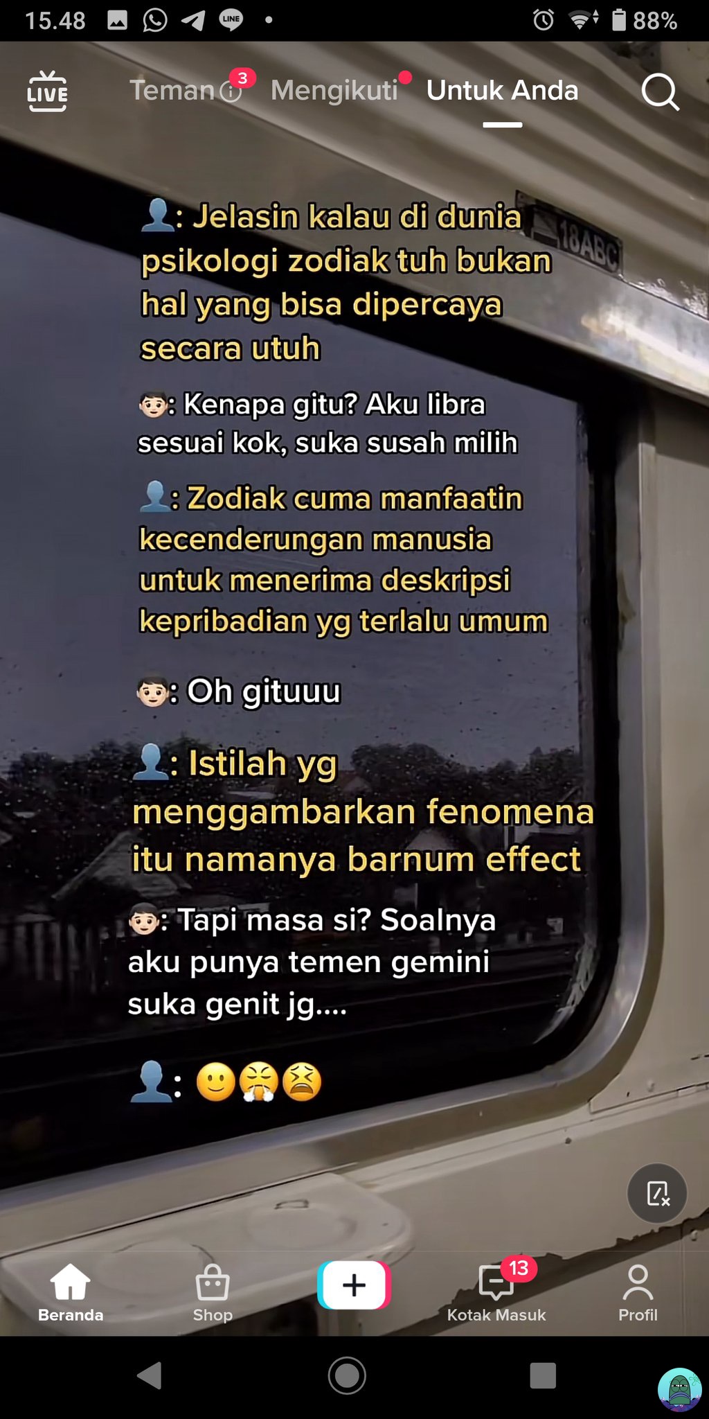 Tanyarl ㅡ Dilarang 🔞 on Twitter: "💚 Jadi kalian lebih percaya zodiak atau MBTI gais? Alasannya ...
