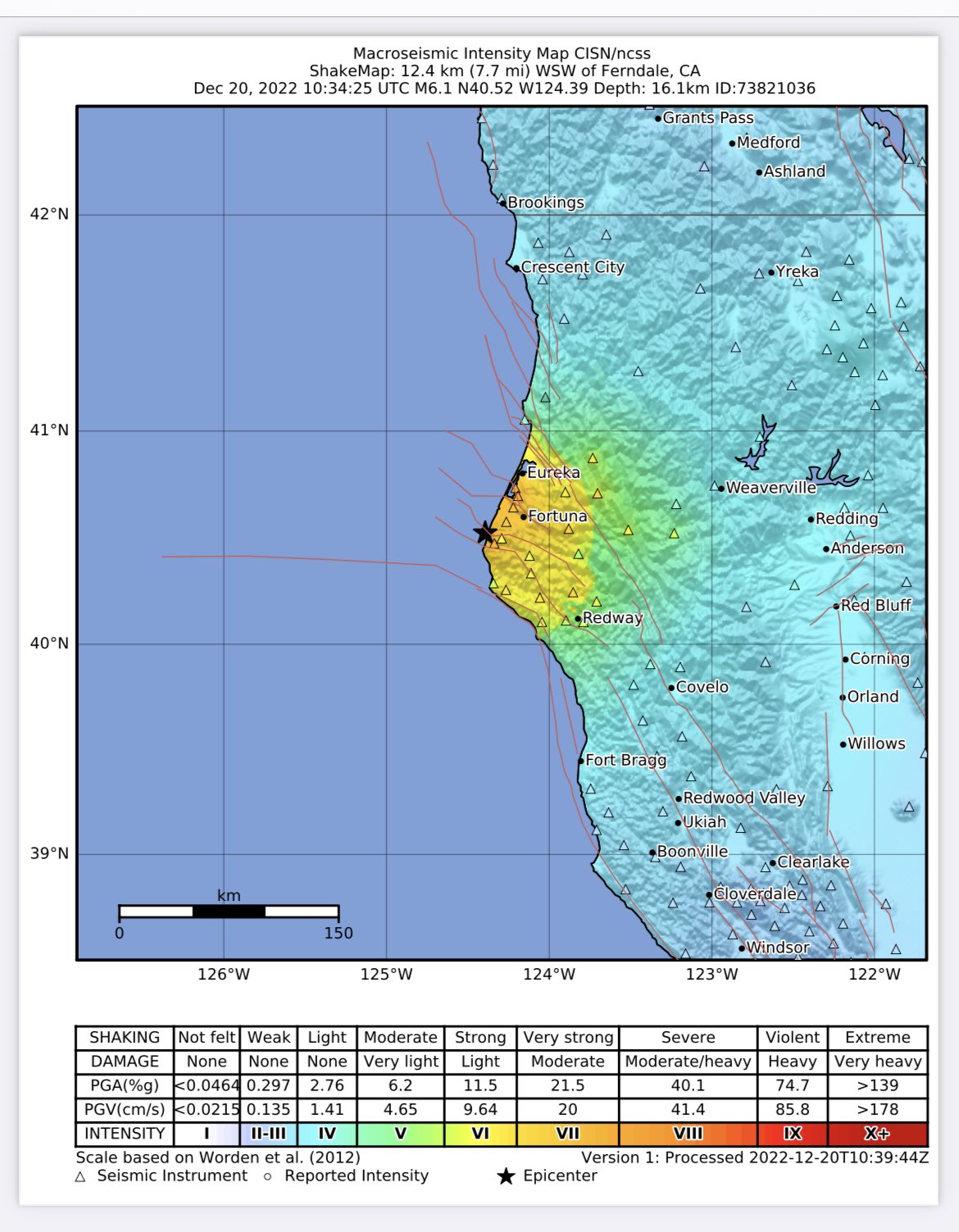 California Earthquake Map Usgs USGS Maps Out 'HayWired' Earthquake