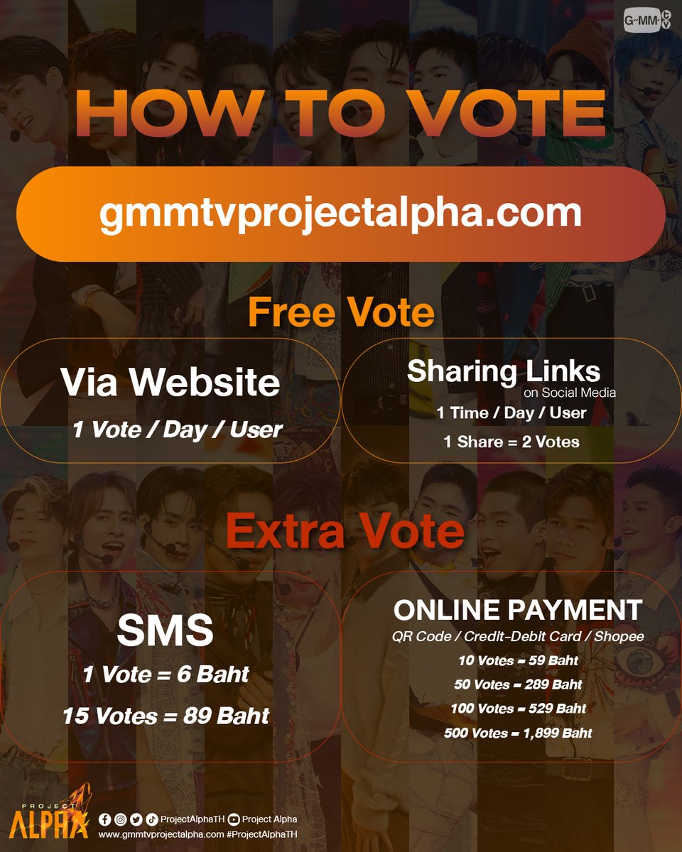 Project Alpha on Twitter: "“โหวต” ให้กับเหล่า ALPHA และ BETA ที่คุณชื่นชอบได้แล้วตอนนี้ ทาง http ...