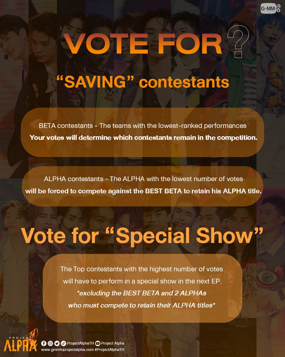 Project Alpha on Twitter: "“โหวต” ให้กับเหล่า ALPHA และ BETA ที่คุณชื่นชอบได้แล้วตอนนี้ ทาง http ...