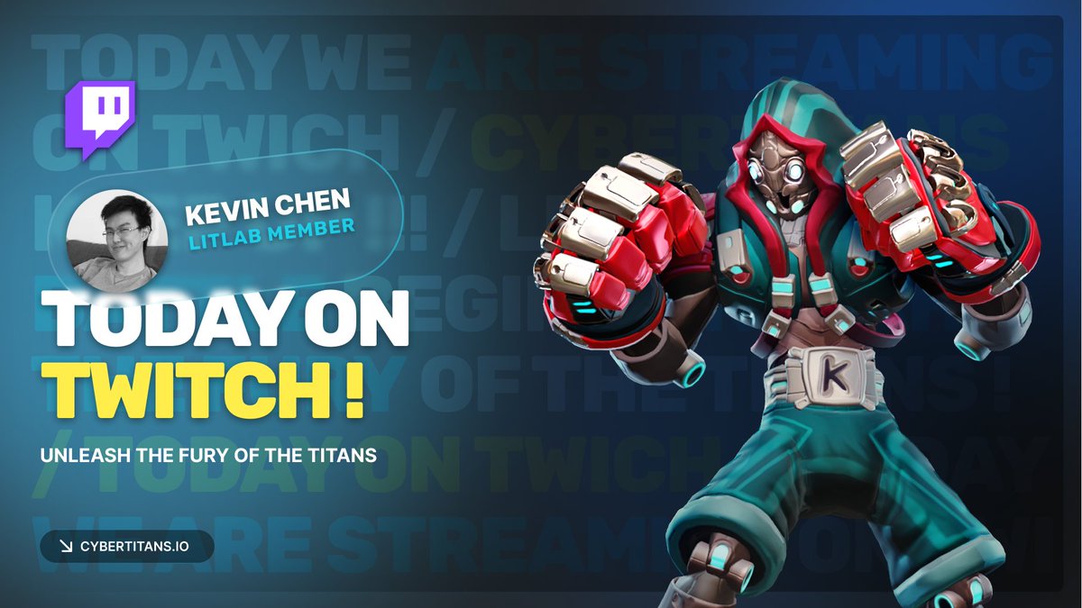 CyberTitans on Twitter: "We strike back in english and #KevinChen will be streaming today from ...