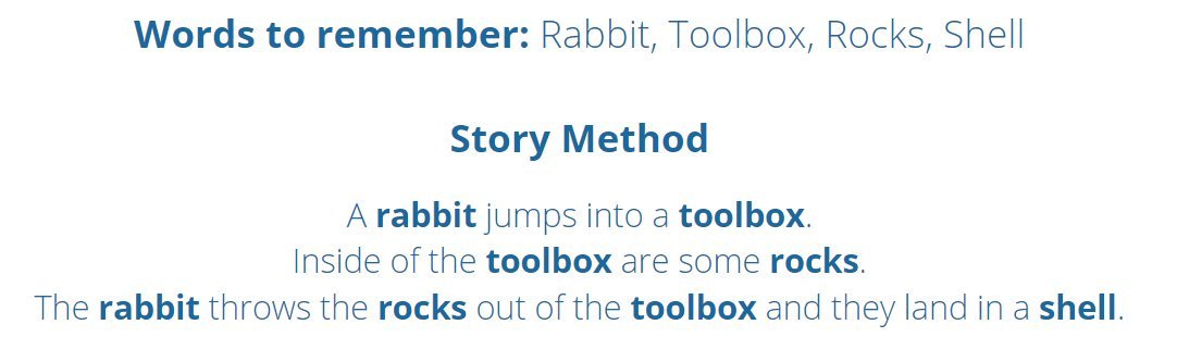 If you want to remember more, here are 6 powerful memory techniques ...