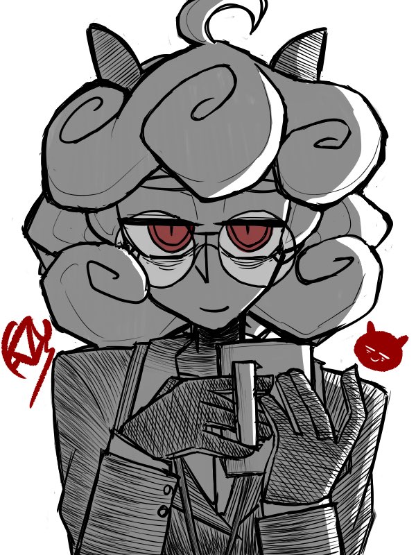 kazumu on Twitter: "Pandemonica #Helltaker #illustration"