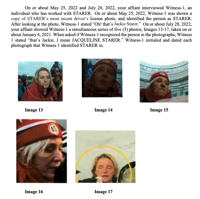 Ryan J. Reilly on Twitter: ""After looking at the photo, Witness-1 stated 'Oh! that’s Jackie ...