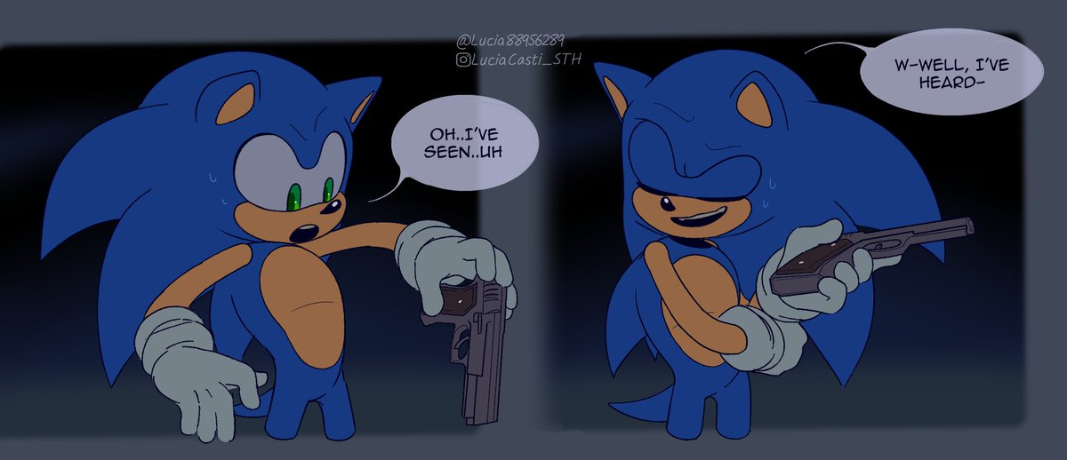 Lucía Ship Art On Twitter I Think From Here Its All Sonadowi Feel Bad For My Sonknux Fan