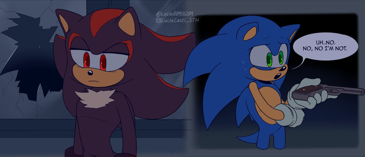 Lucía Ship Art On Twitter I Think From Here Its All Sonadowi Feel Bad For My Sonknux Fan