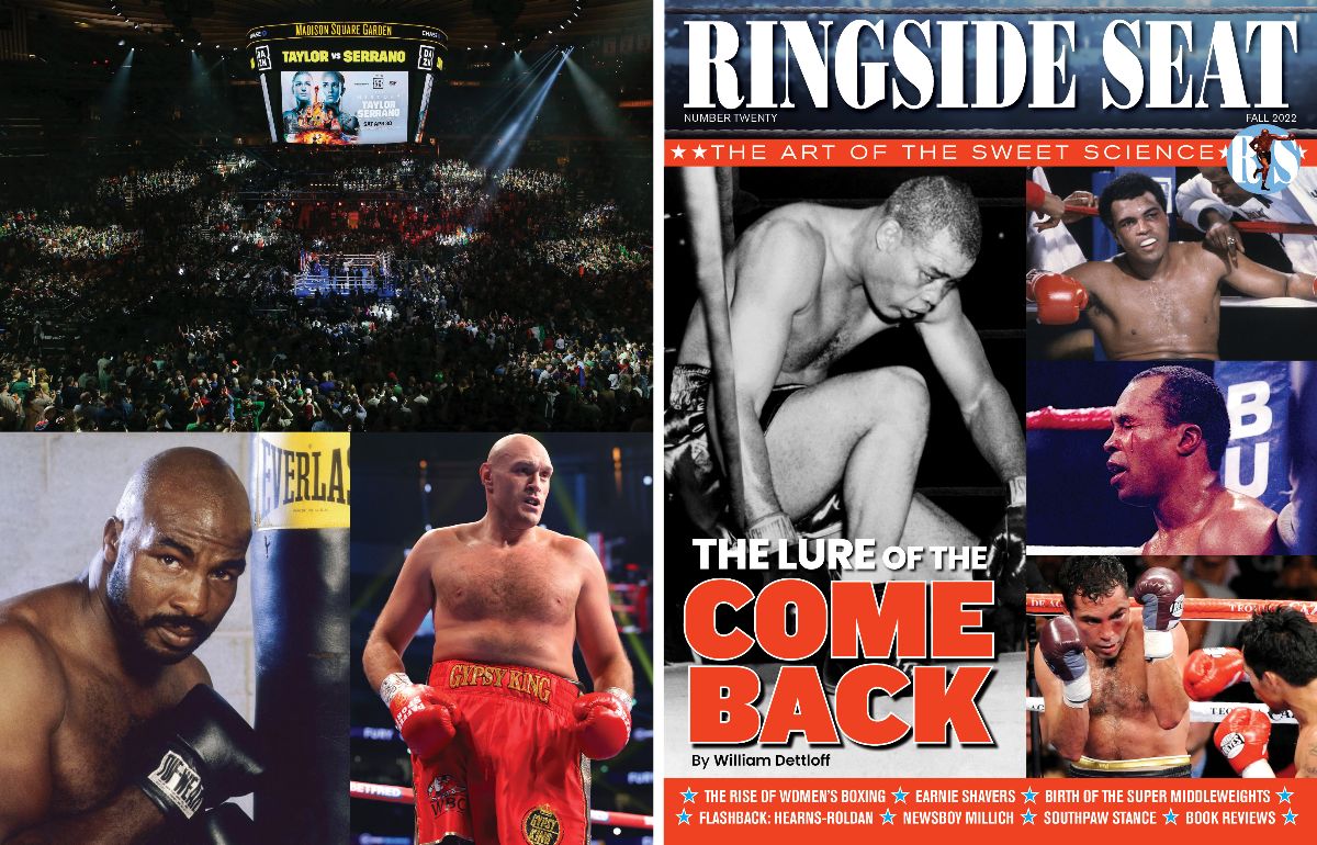 Ringside Seat on Twitter: "New! RINGSIDE SEAT 20 Print Edition - http://eepurl.com/igFcoD"